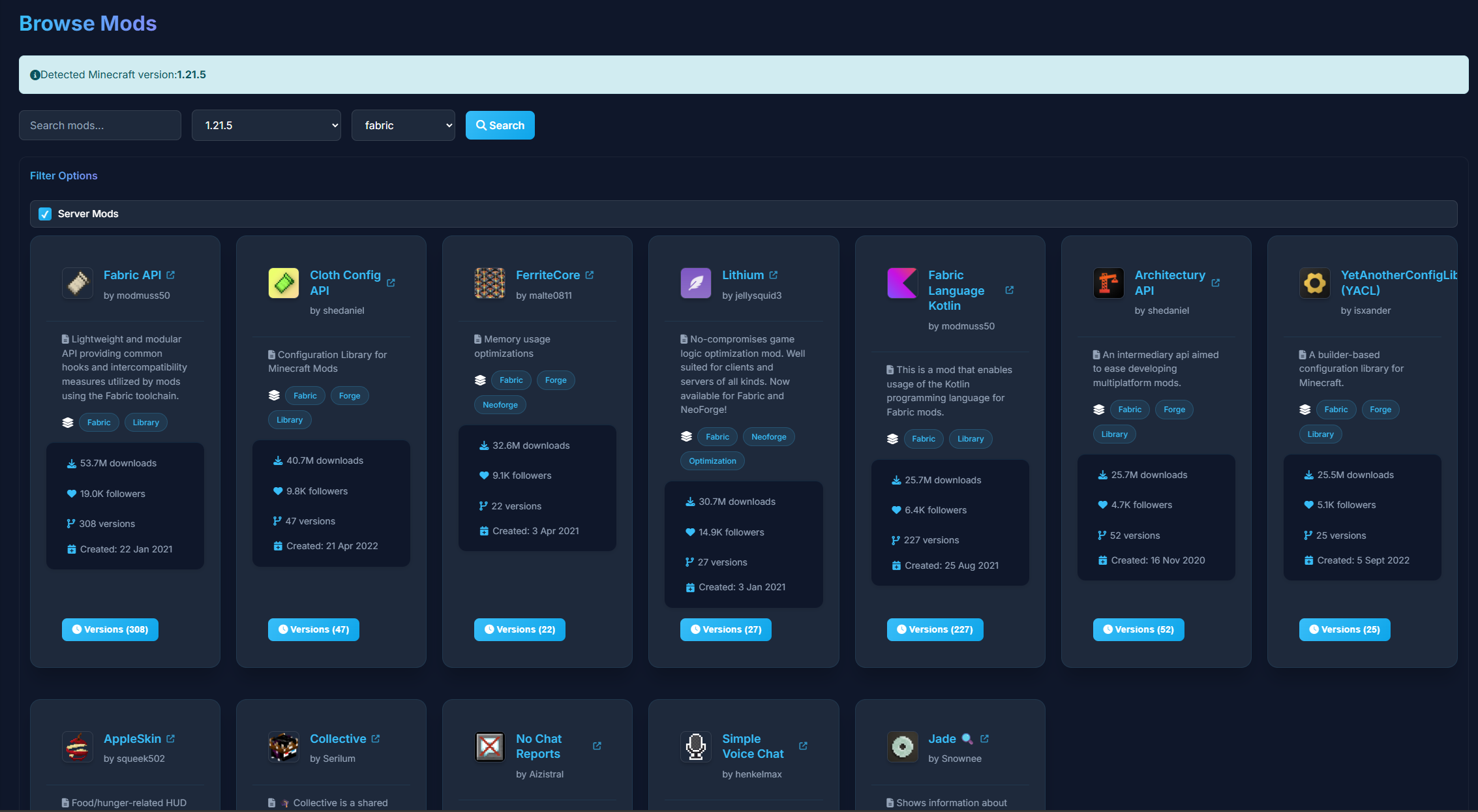 Installing Mods with Our Custom Browser - Cheat Guard Hosting